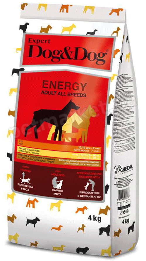Gheda Dog & Dog Expert Energy Adult All Breeds - корм для собак всіх ...